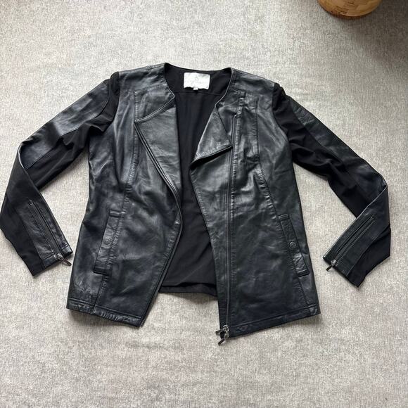Anatomie | Jackets & Coats | 50 Anatomie Genuine Leather Jacket With ...